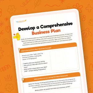 Free Printable Kits: Business Plan Template For Kids | Kidspreneurship